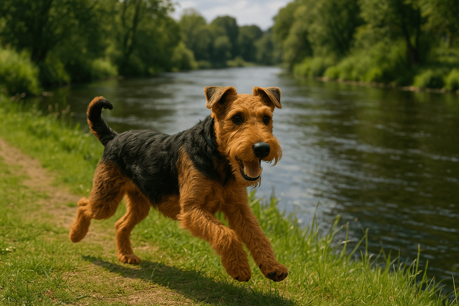 Welsh Terrier Dog Breed Information Including Average Size, Age and ...